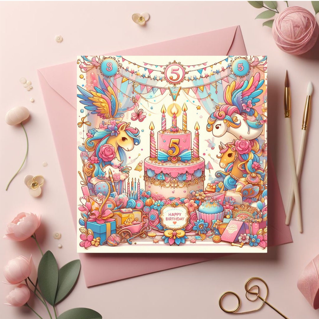 Printable Happy Birthday Card Perfect Gift Handmade Birthday Card for ...