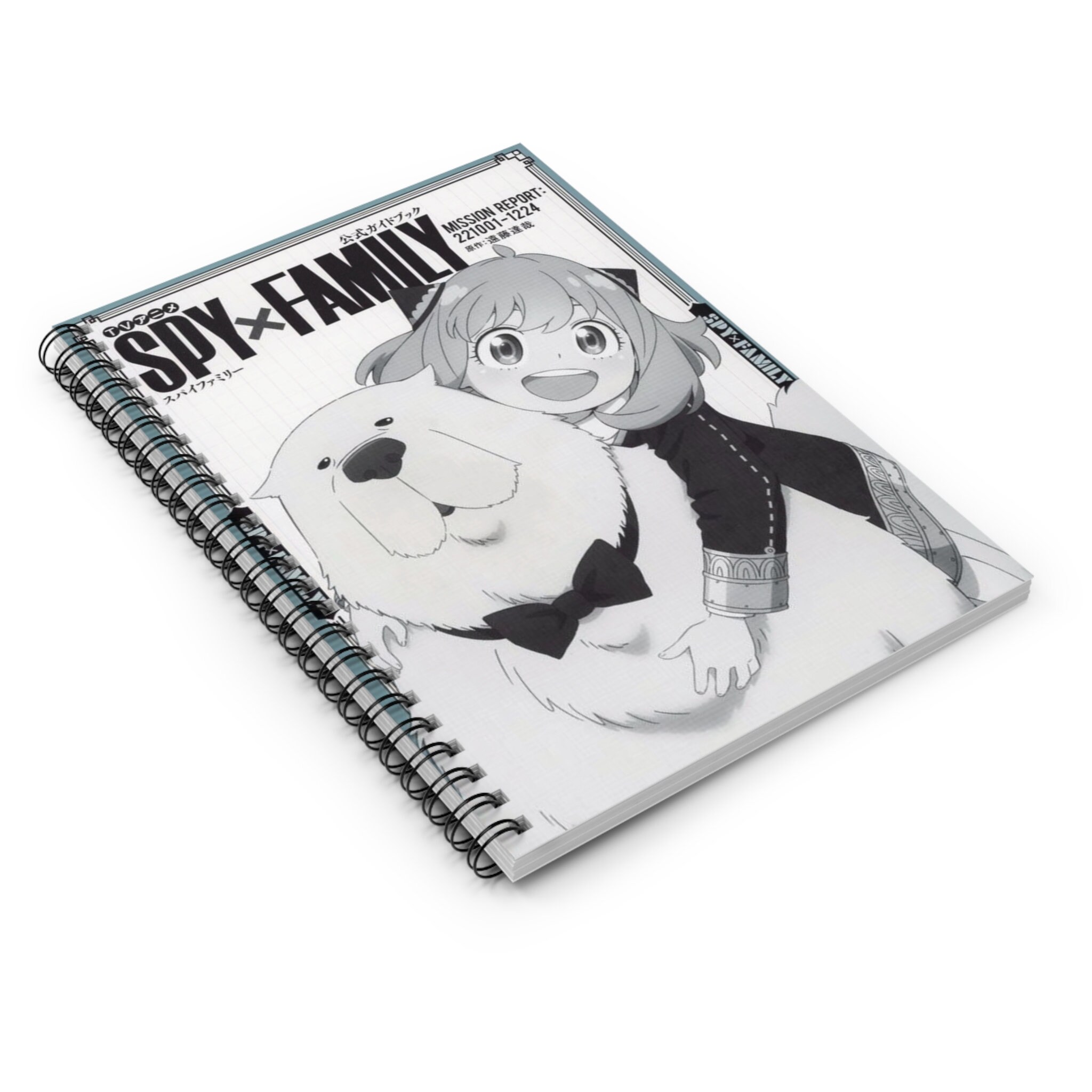 SPY X FAMILY Notebook ANYA Merch Kawaii Notebook Japanese Vogue Cover ...