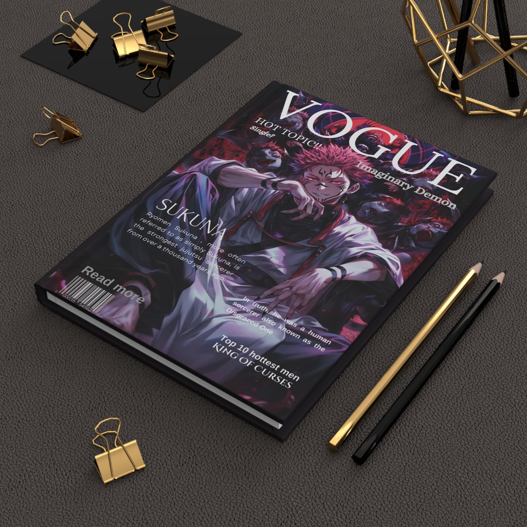 Custom JUJUTSU KAISEN Journal Ryomen Sukuna A5 Notebook Kawaii Anime ...