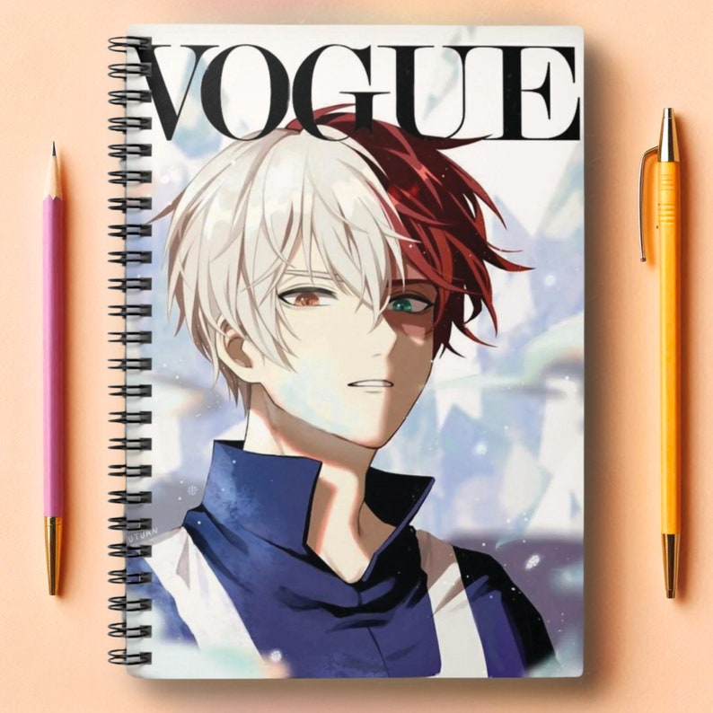 MY HERO ACADEMIA Notebook Kawaii Notebook Japanese Vogue Cover Anime ...