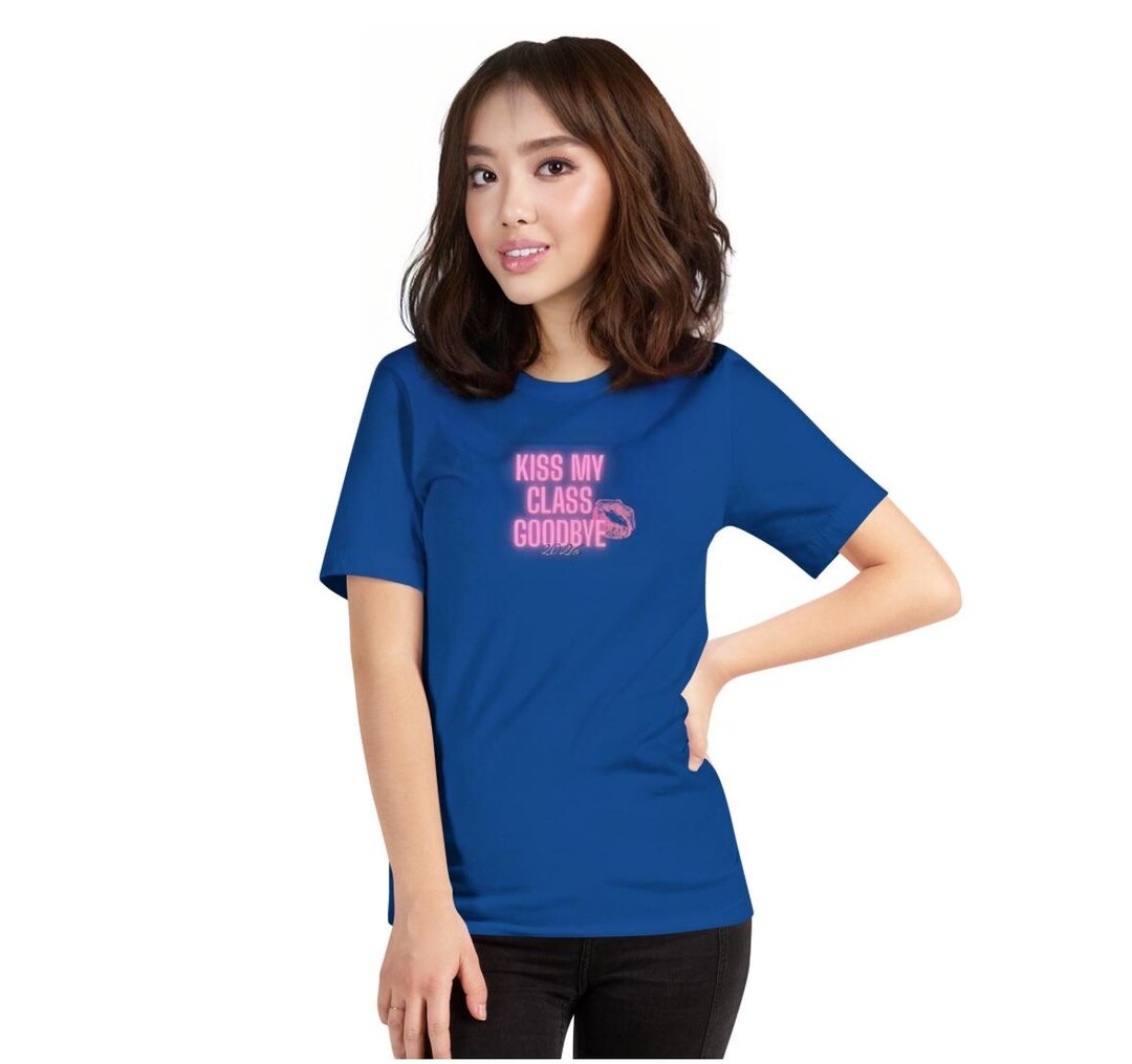 Class of 2026, Graduation Tee, Kiss My Class Goodbye, Senior Shirt ...