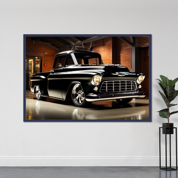 Chevy Truck Poster Vintage - Etsy