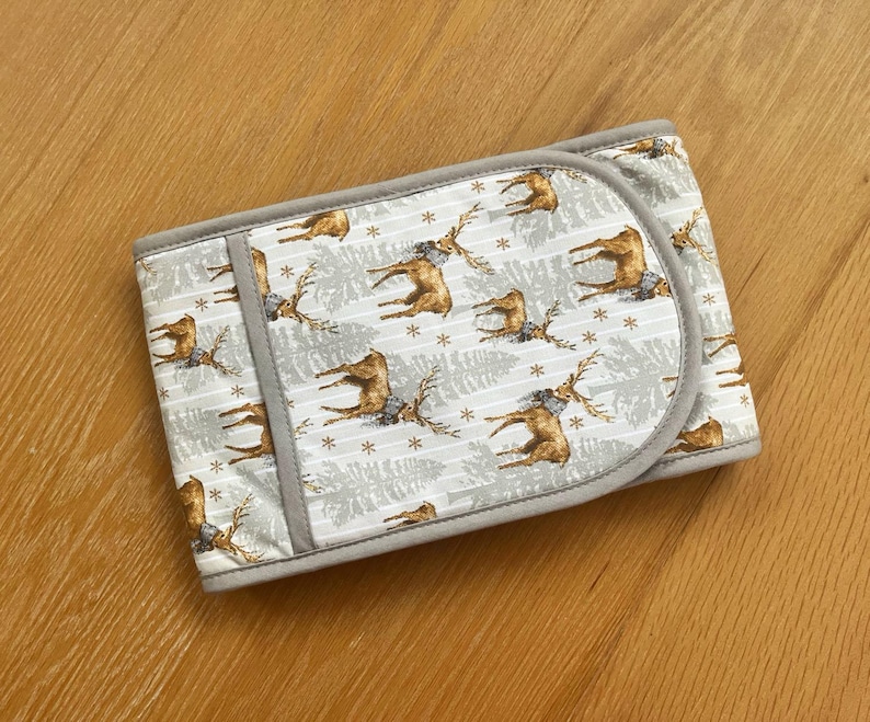 Extra dicke Doppel Ofenhandschuhe/Ofenhandschuhe mit Wald- und ...