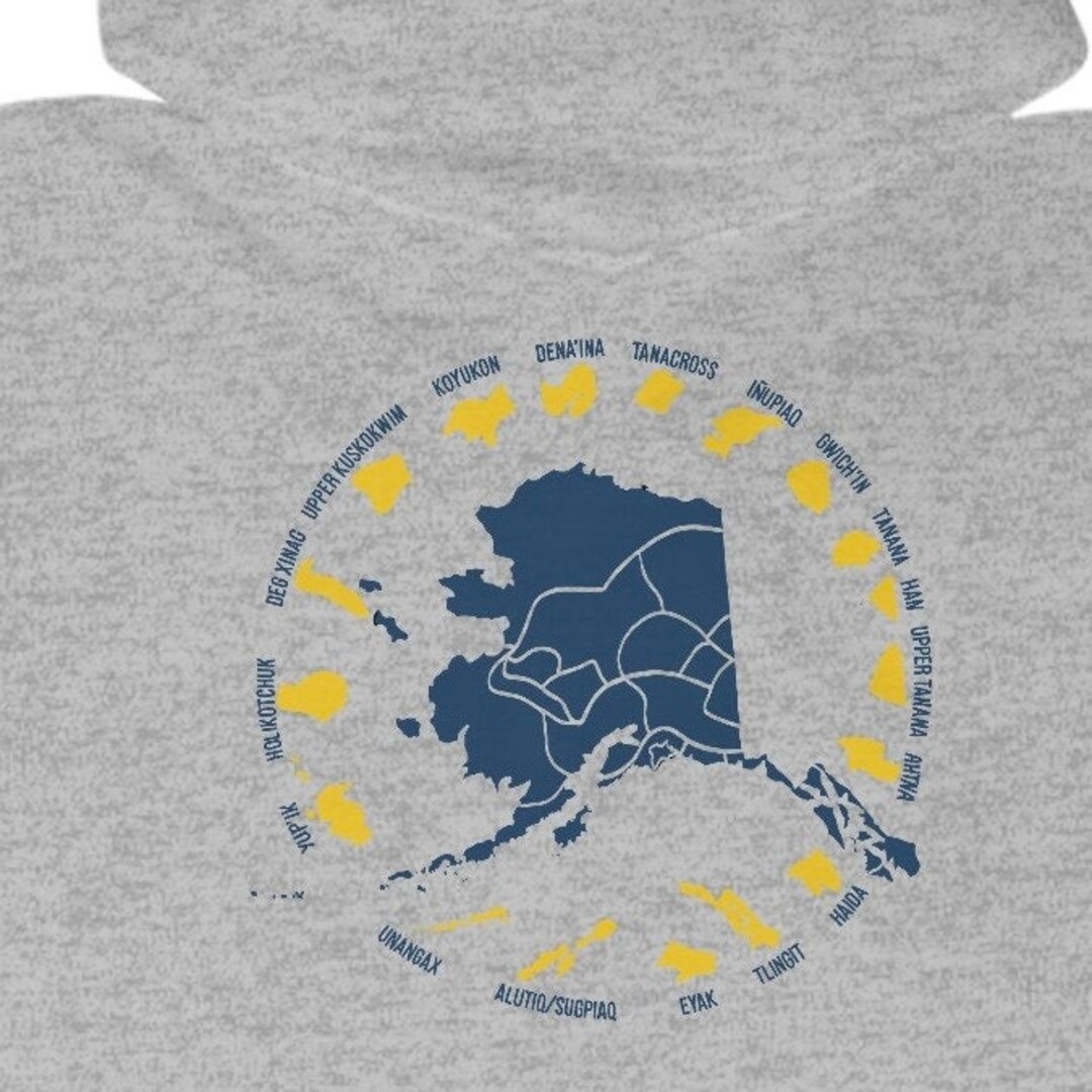 Alaska Language Map, Unisex Heavy Blend™ Full Zip Hooded Sweatshirt - Etsy