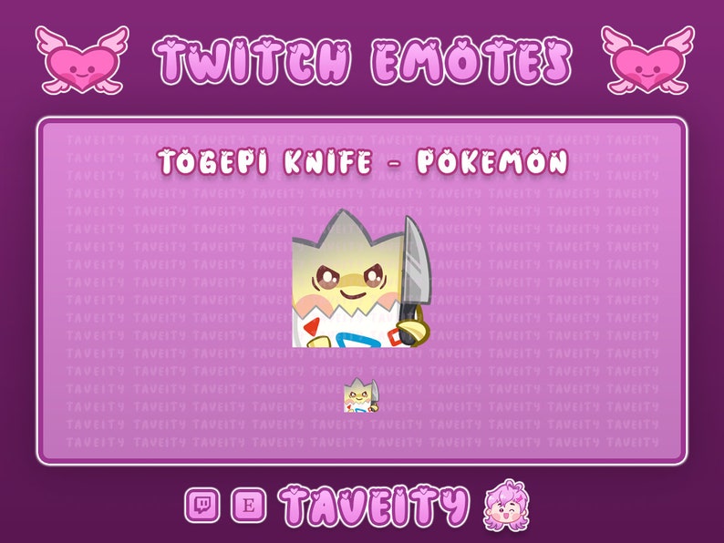 Togepi Knife - Pokémon [twitch/discord] - Etsy