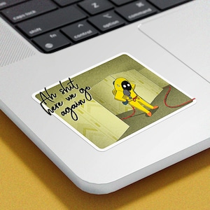 Backrooms Level 0 “the Lobby” A4 Sticker Sheet - Etsy