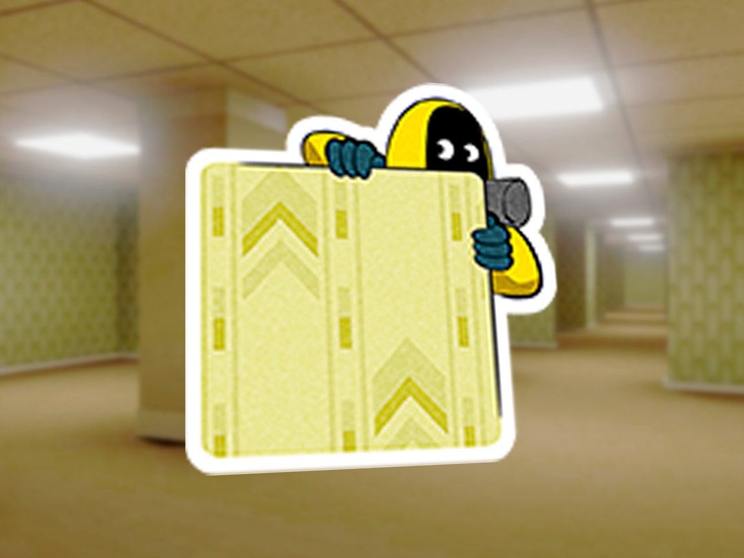 Backrooms Sticker - Camouflage - Etsy