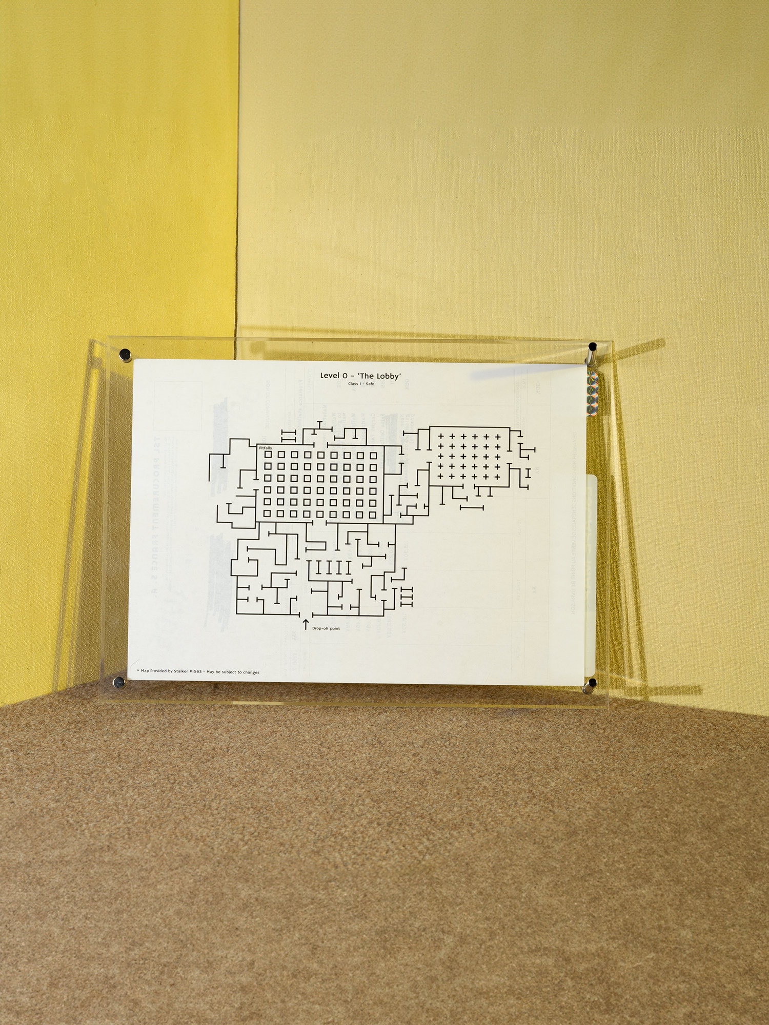 Backrooms Level 0 - Escape Map - Etsy