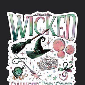 Wicked Stickers/sticker Pack - Etsy