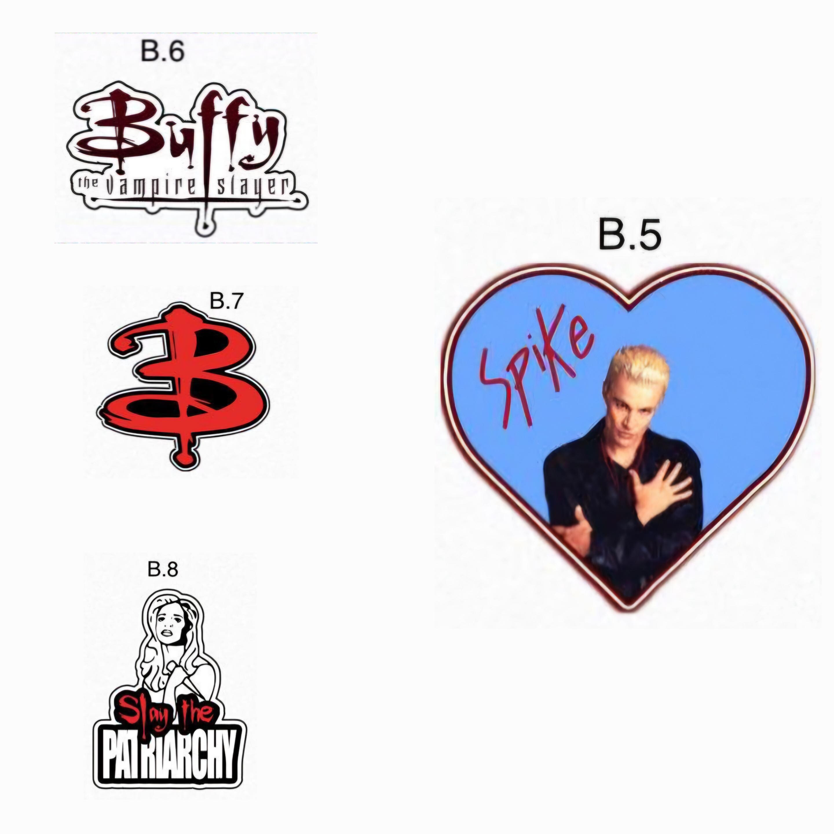 Buffy the Vampire Slayer Sticker Pack - Etsy