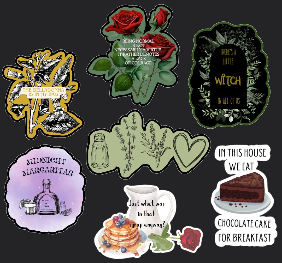 Practical Magic-sticker Pack or Individual - Etsy