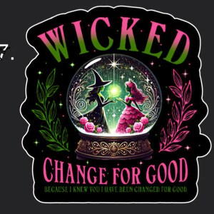 Wicked Stickers/sticker Pack - Etsy