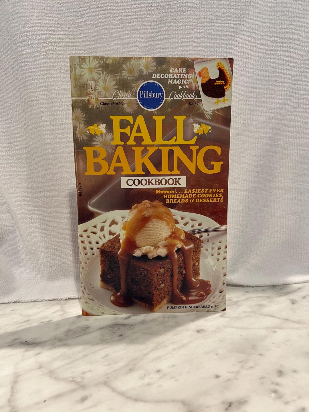 Pillsbury Fall Baking, Classic 93, 1988, Recipe Book for Collectors, - Etsy