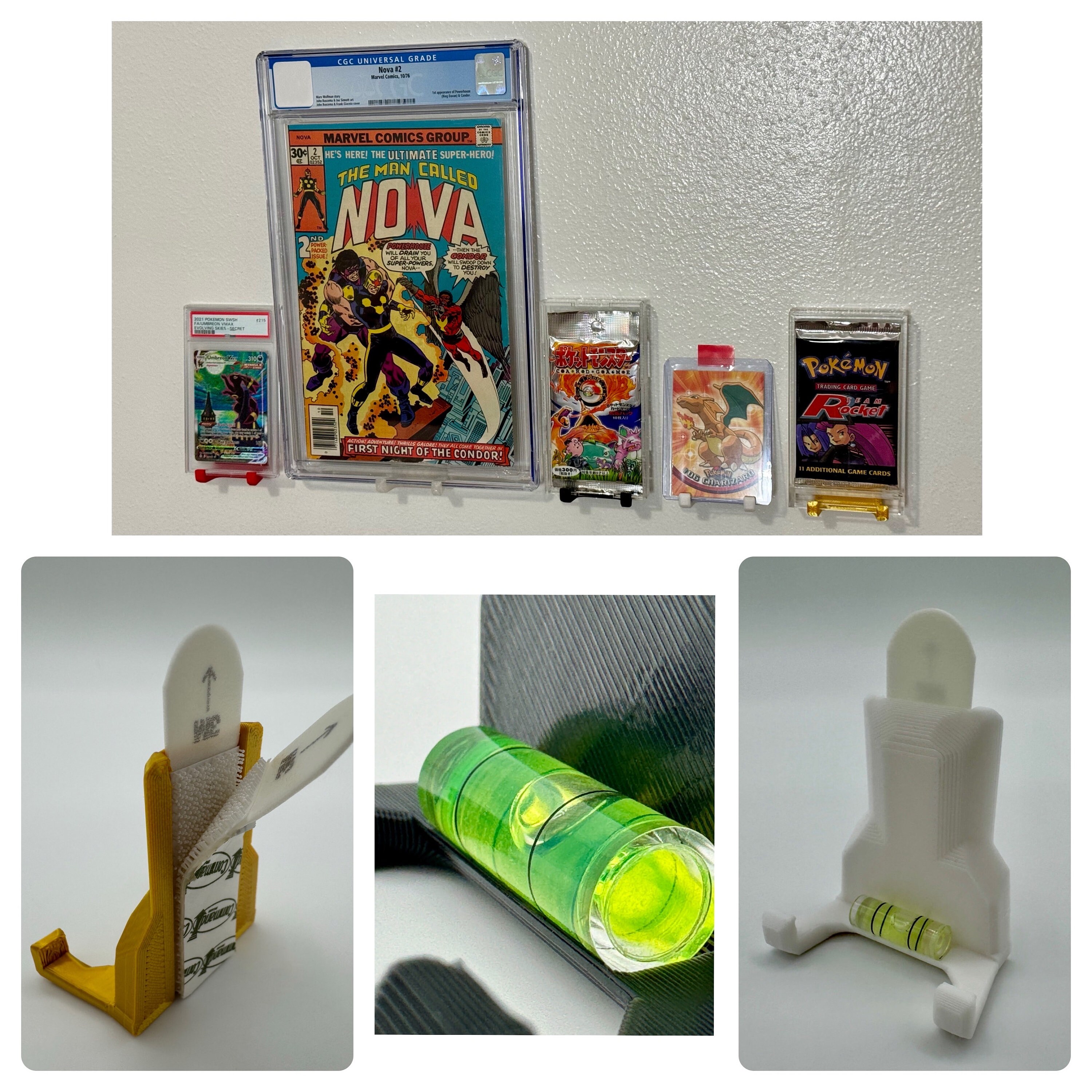 Wall Mounted Display Stand for CGC Comics and Cards - Etsy