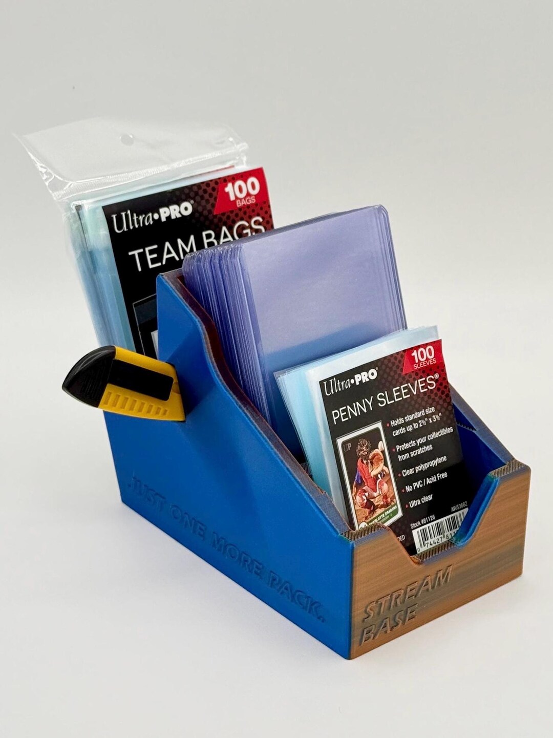 Stream Base - TCG Desk Organizer – Toploader, Penny Sleeve, Card Saver ...