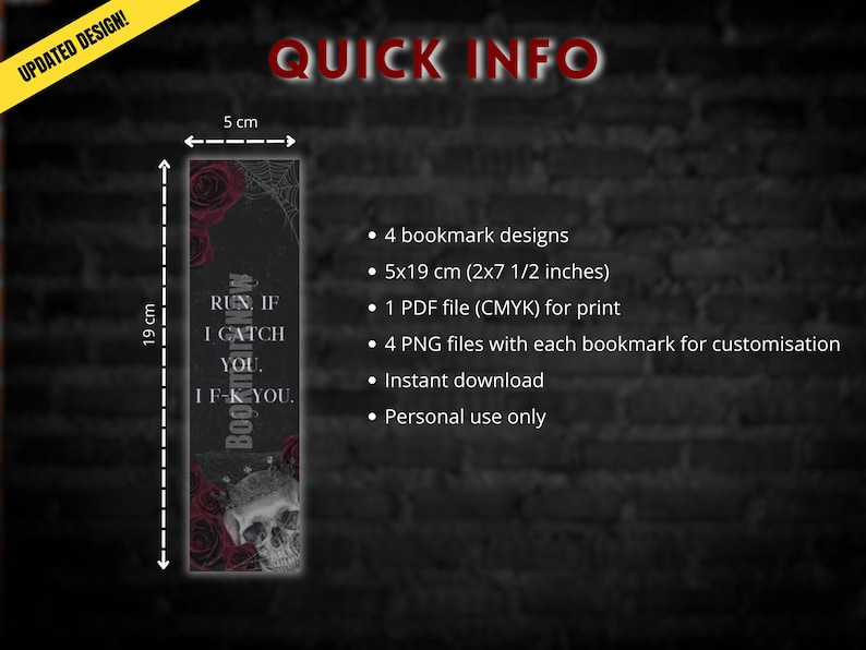 4 Printable Bookmarks Inspired by Haunting Adeline H. D. Carlton ...