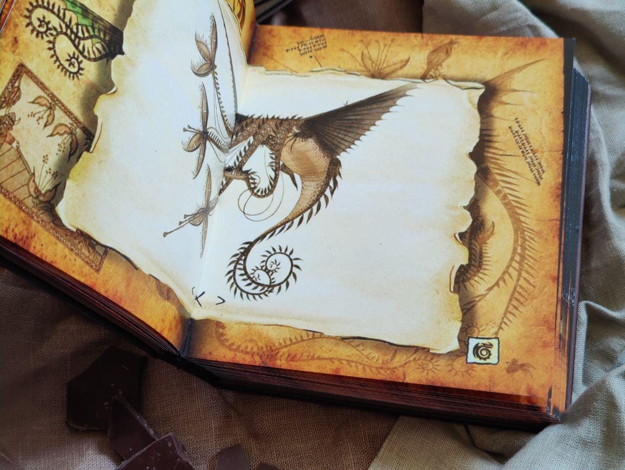 Dragon Manual Book HTTYD How to Train Your Dragon - Etsy Australia