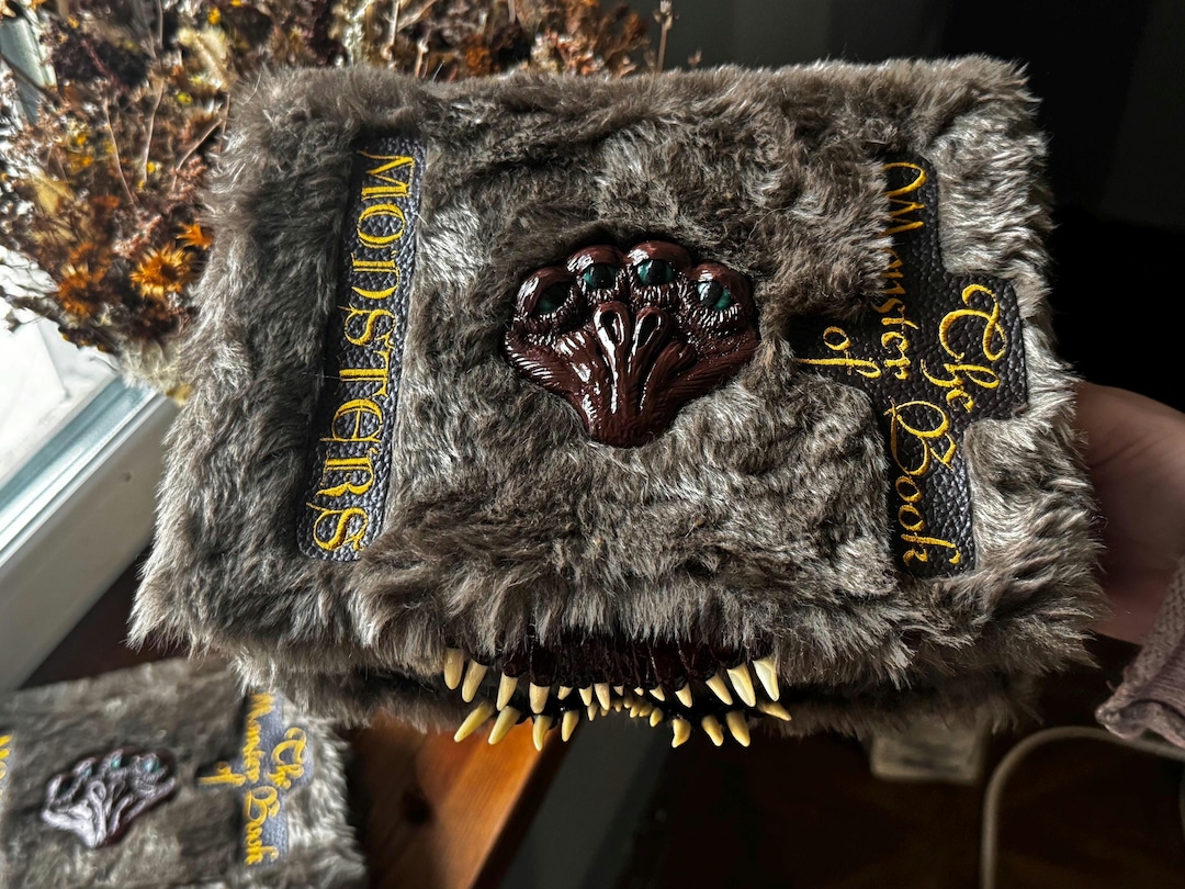 The Monster Book of Monsters Notebook Black Friday - Etsy