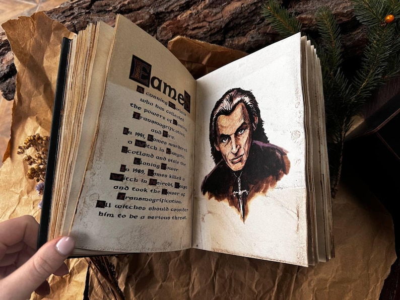 The Book of Shadows BOS Charmed Halliwell - Etsy