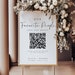 QR Code Photo Album Card, Shared Wedding Album, Share Your Shots ...