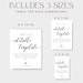 Fully Editable Custom Sign Template, Modern Wedding Sign, Minimalist ...