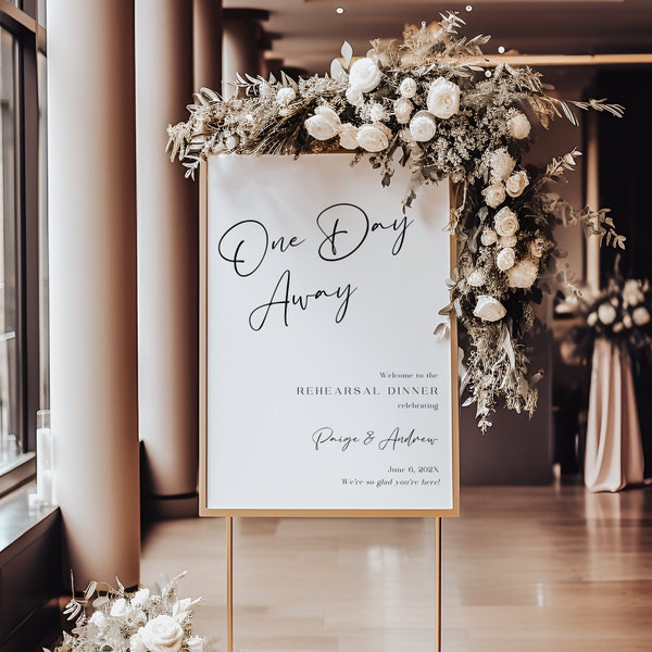 Rehearsal Dinner Sign - Etsy