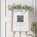 Seating Chart QR Code, QR Code Wedding Seating Chart, Take Your Seat ...