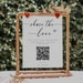 QR Code Wedding Photo Album, QR Code Wedding Photos Sign, Share the ...