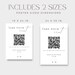 Seating Chart QR Code, QR Code Wedding Seating Chart, Take Your Seat ...