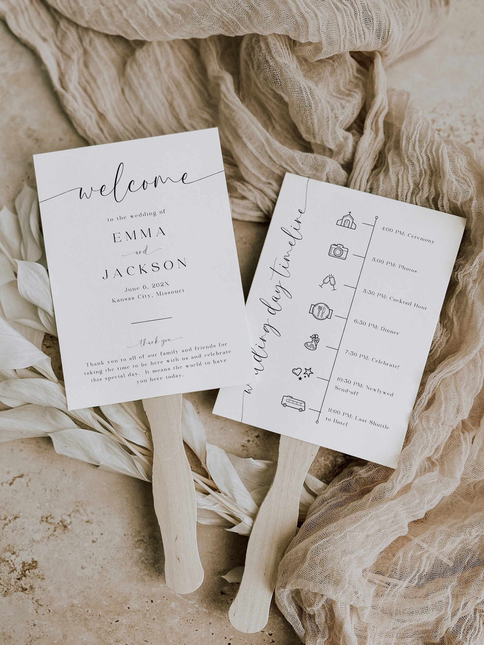 Wedding Timeline Fan Template, Infographic Wedding Day Itinerary ...