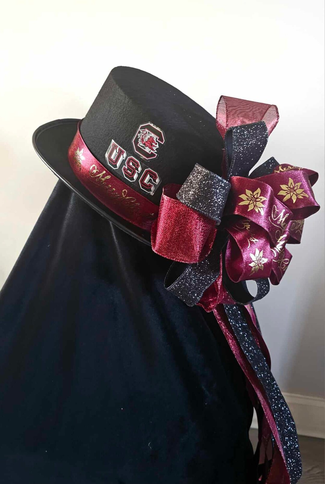 USC Gamecocks Christmas Tree Topper, Football Hat - Etsy