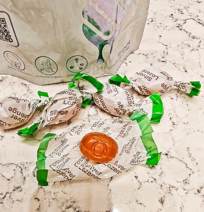 Honey Silver Sore Throat Lozenges: Kids & Adults - Etsy