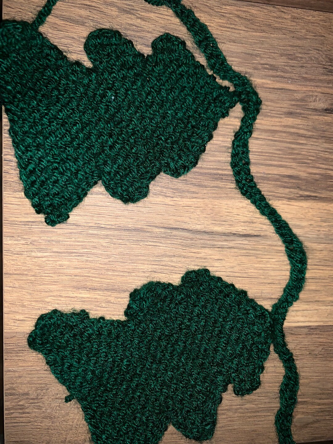 Knitted Christmas Tree Garland Bunting - Etsy