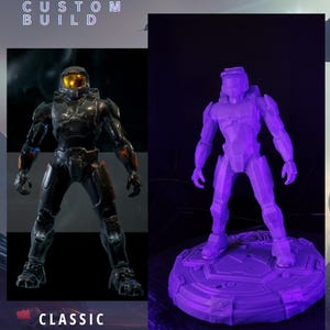 HALO SERIES 2 Classic SPARTAN Custom 3d Print Model Figure - Etsy