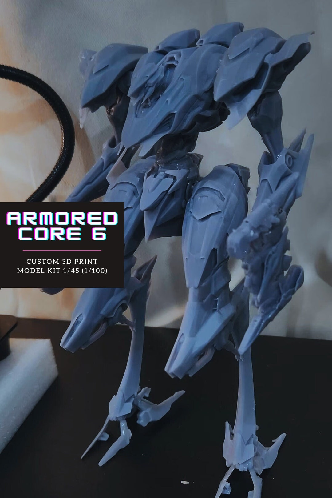 ARMORED CORE 6 STANDARD Custom 3d Print Model Kit 1/45 - Etsy