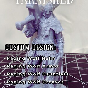 ELDEN RING TARNISHED Standard Custom 3d Print Model Figure - Etsy