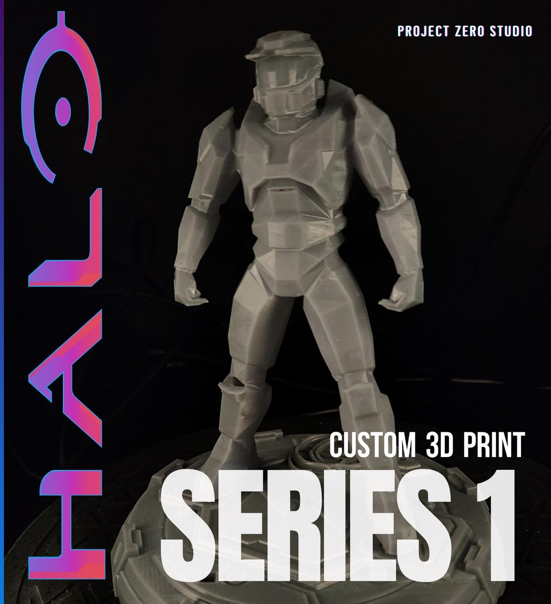 HALO SERIES 1 Combat Evolved SPARTAN Custom 3d Print Model Figure - Etsy