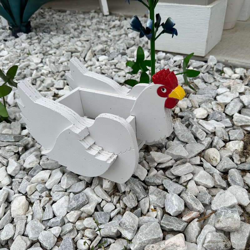 Hen Planter - Etsy