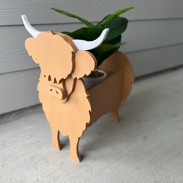 Cow Planter - Etsy