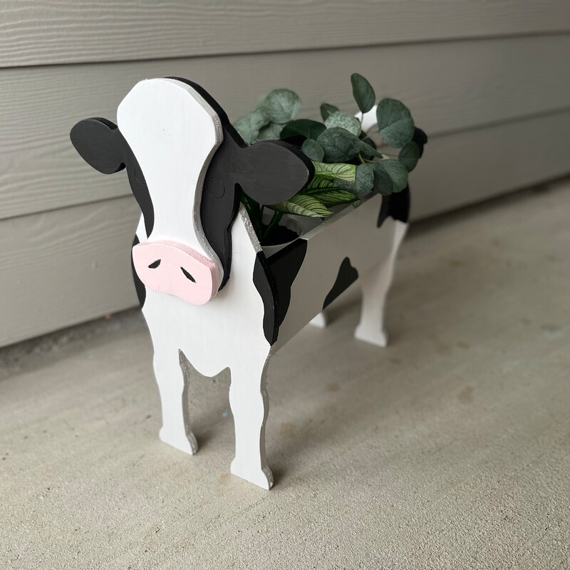 Cow Planter - Etsy