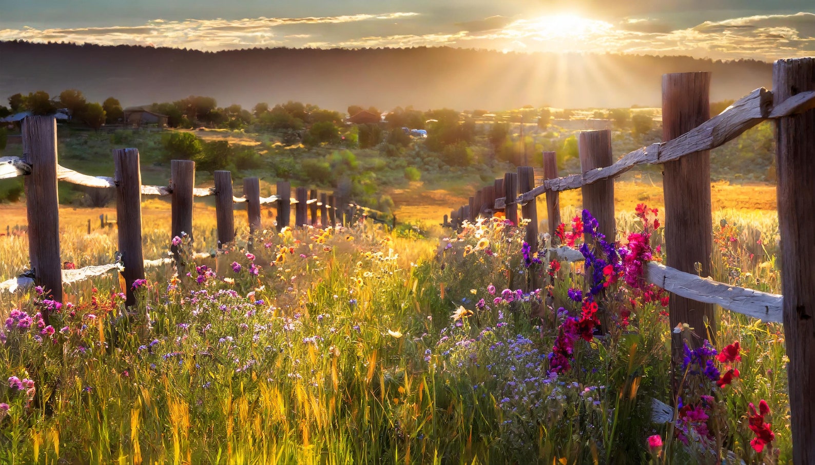 10 Rustic Ranch Fence Digital Background, Digital Backdrop, Rustic ...
