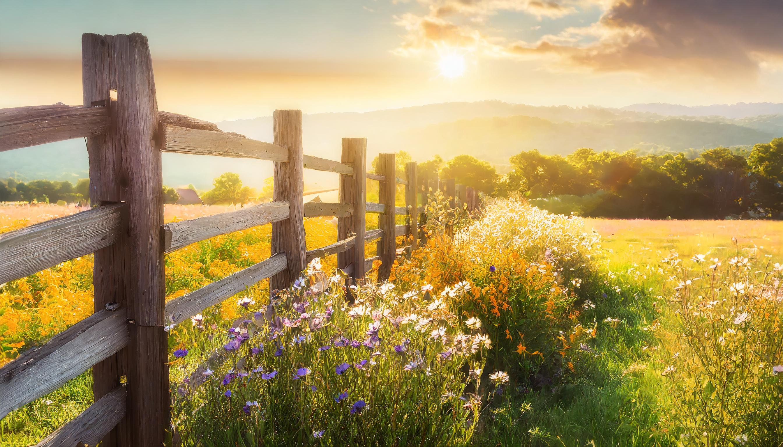 10 Rustic Ranch Fence Digital Background, Digital Backdrop, Rustic ...