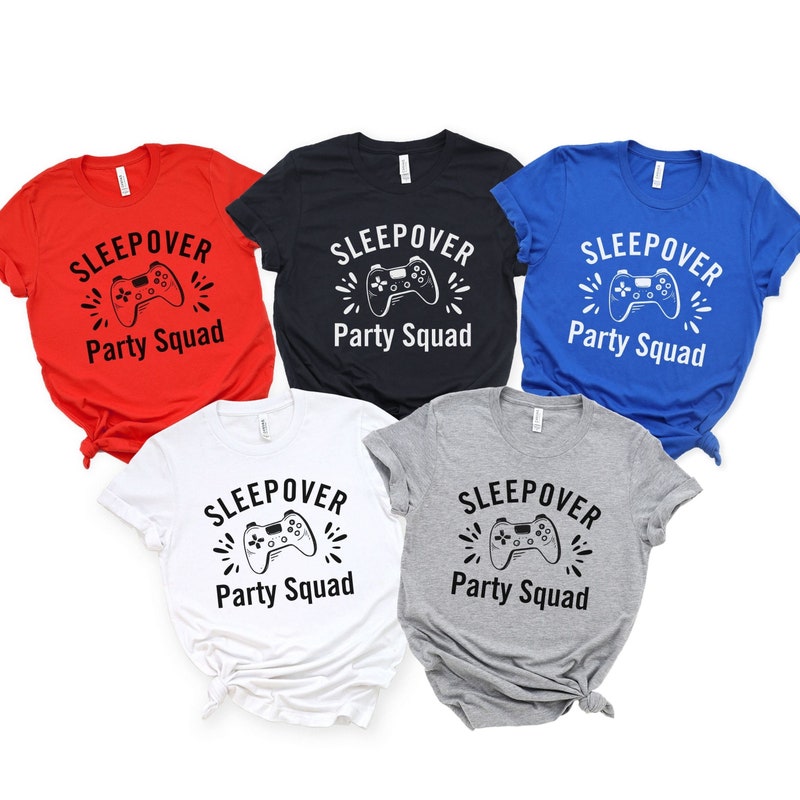 Slumber Party Squad Svg - Etsy