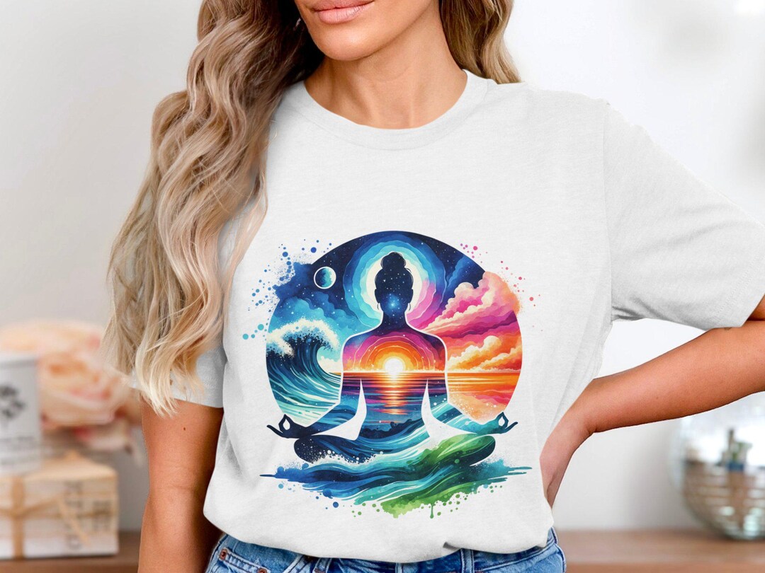 Yoga Meditation Art Printable, Digital Print, Instant Download, Plotterdatei, Png, Zen ...