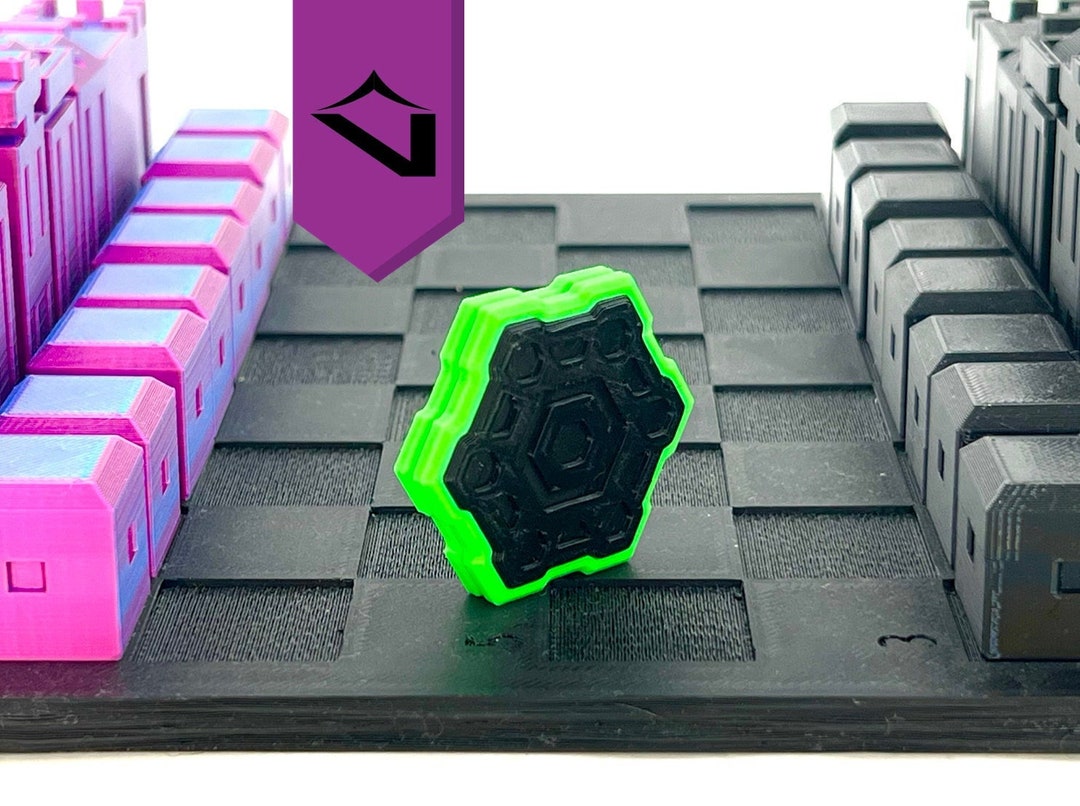 The HEXAGONAL GRIDLINE / Fidget Slider Toy / Haptic Clicker / Sensory ...