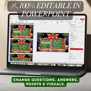 Christmas Friendly Feud Family Game, Editable Powerpoint Game Show With ...