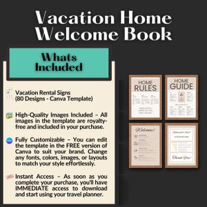 Airbnb Host Signage Template Bundle: 75+ Printable Signs & Guides - Etsy