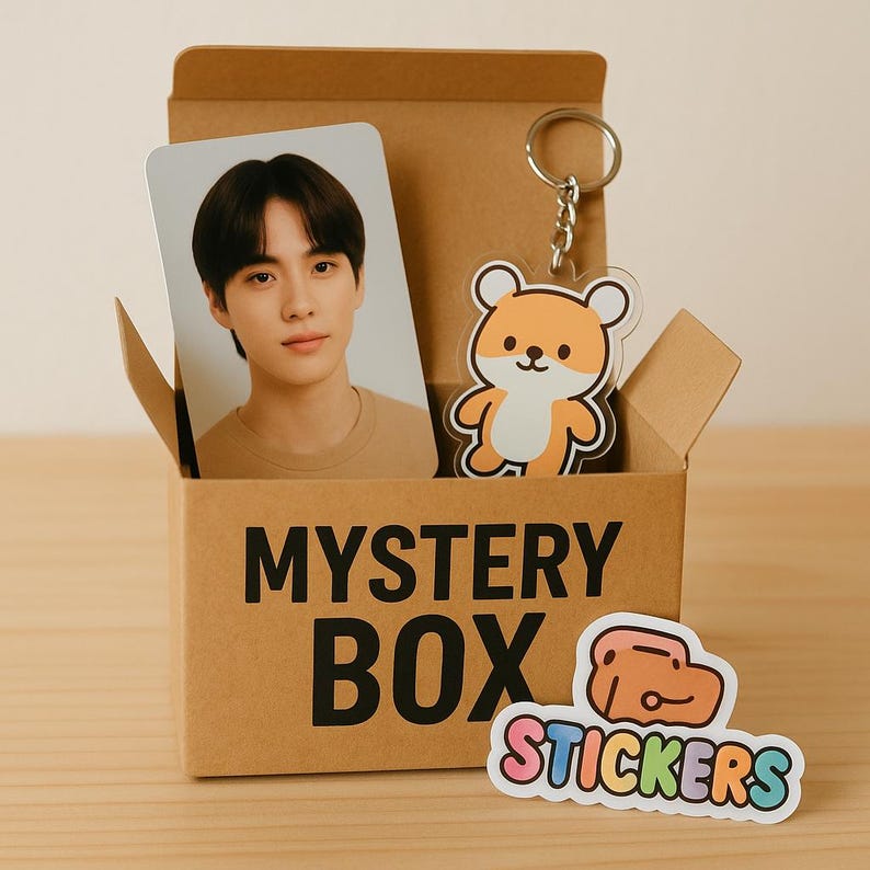 BTS K-pop Mystery Box: Handmade Fan Goodies Gift for ARMY - Etsy