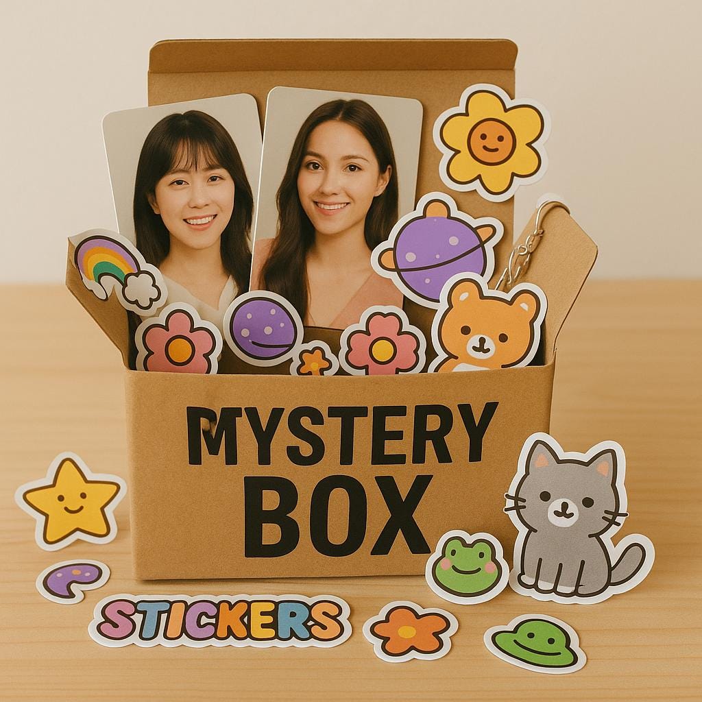 BTS K-pop Mystery Box: Handmade Fan Goodies Gift for ARMY - Etsy