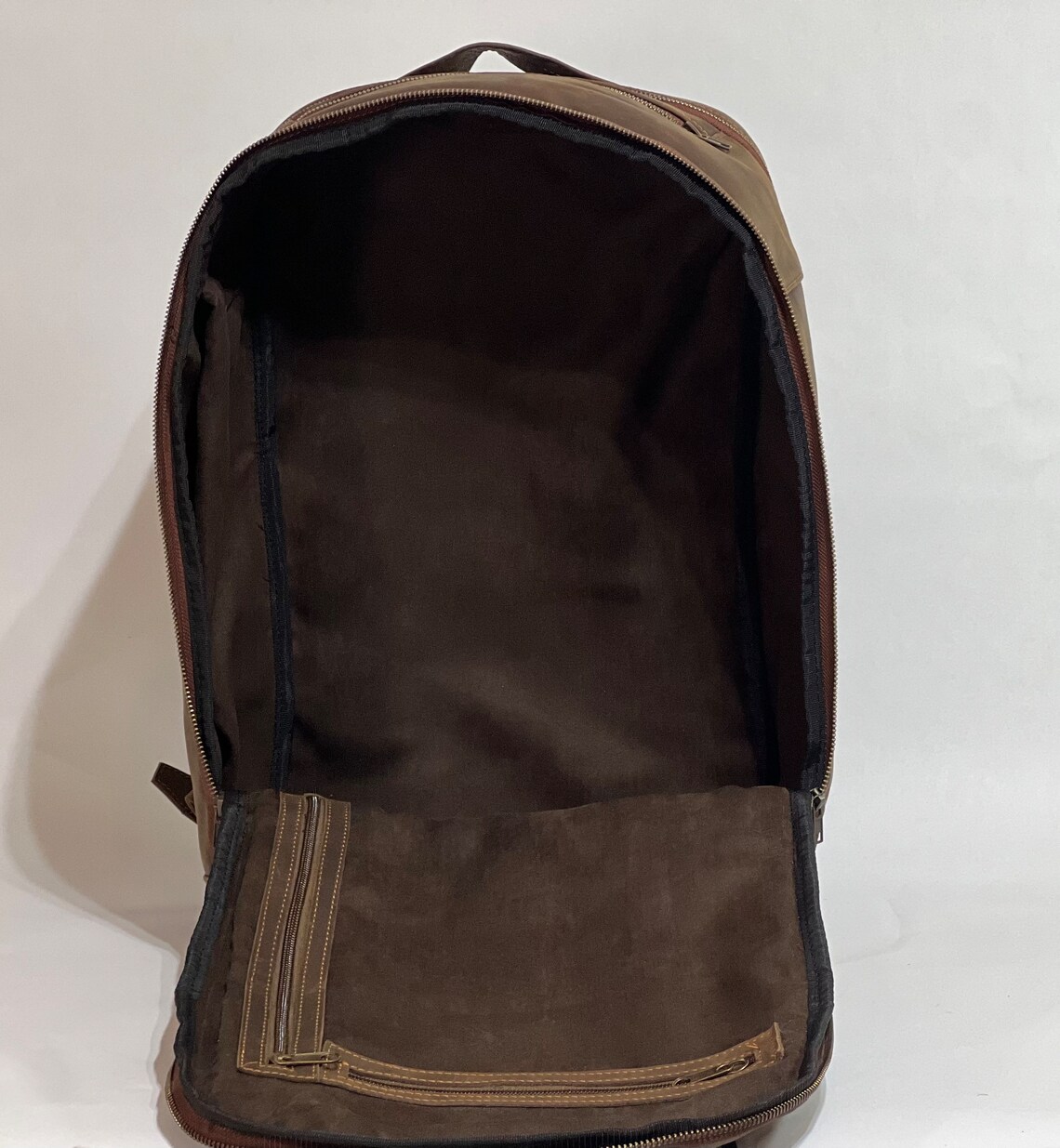 The Denali Leather Backpack - Etsy